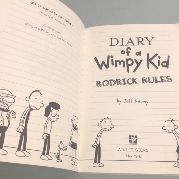 Amulet | Other | 2 Diary Of A Wimpy Kid Books Jeff Kinney Roderick ...